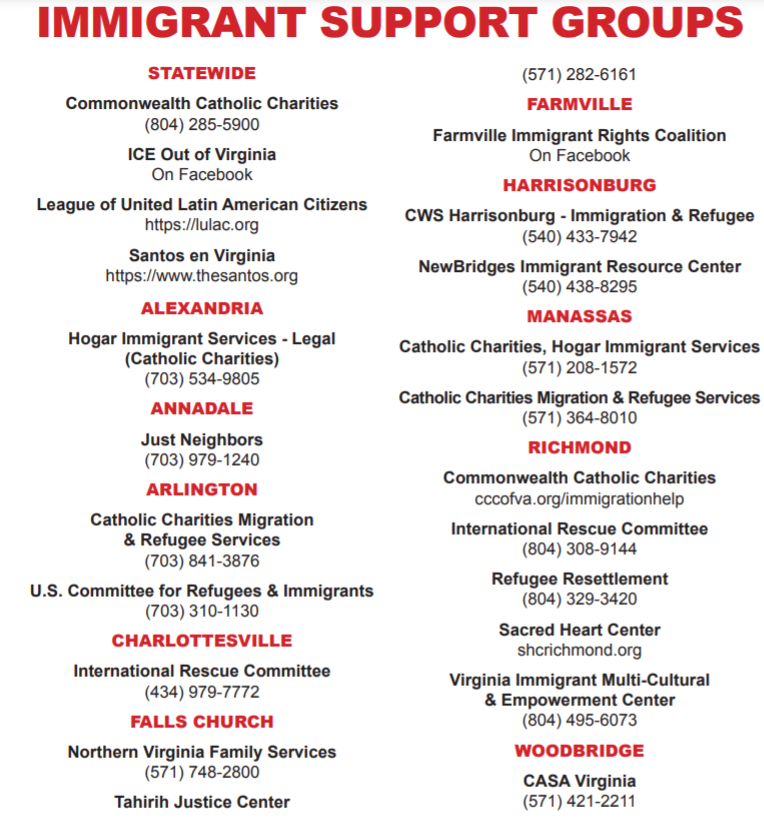 MULTIPLE CRISES CHALLENGE IMMIGRANT COMMUNITIES – The Virginia Defender